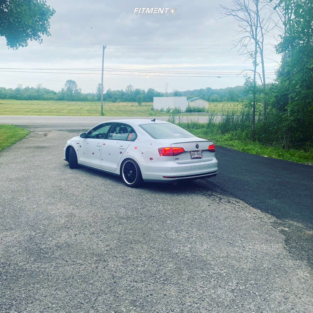 2017 Volkswagen Jetta GLI Autobahn with 18x8 Enkei Lusso and Federal ...