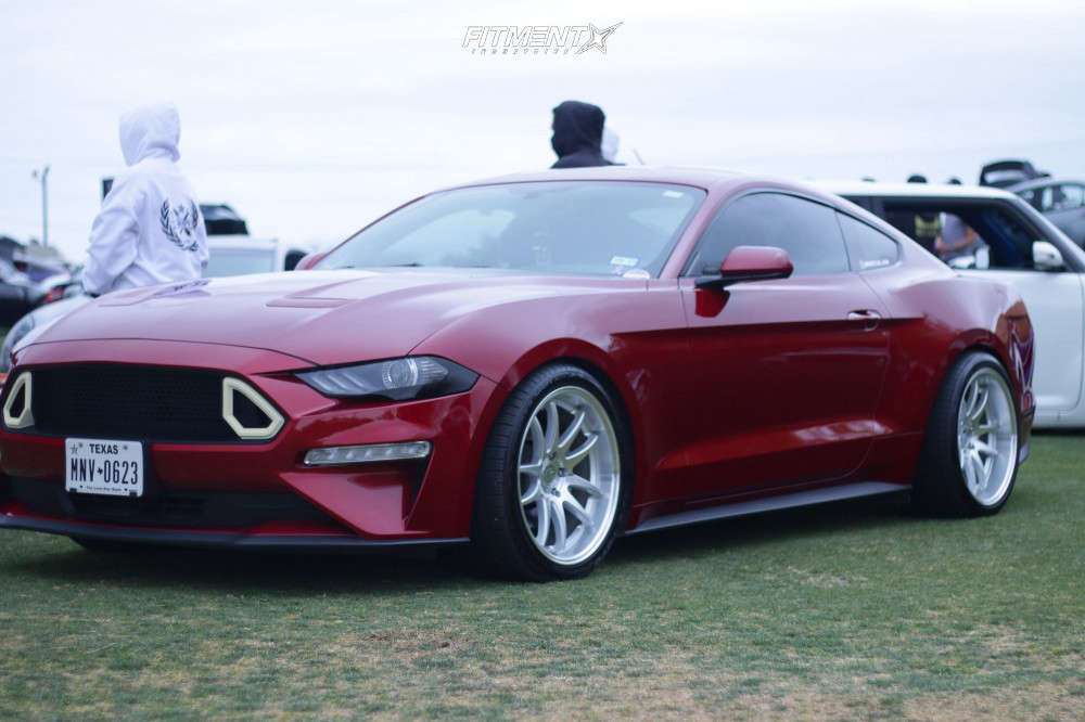 2019 Ford Mustang EcoBoost with 19x9.5 Aodhan Ds02 and Toyo Tires ...