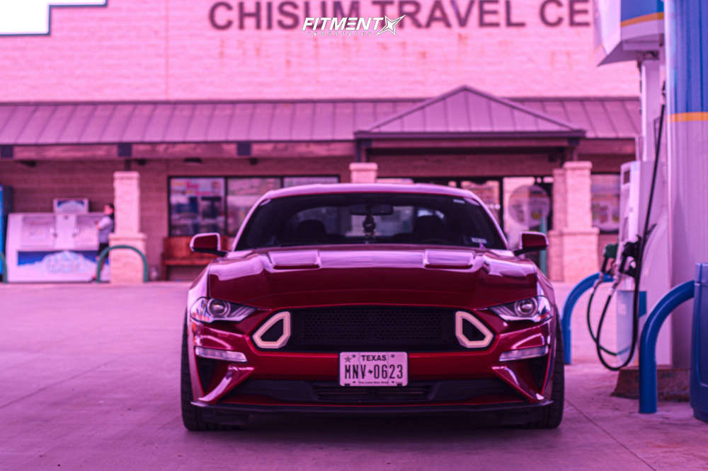 2019 Ford Mustang EcoBoost with 19x9.5 Aodhan Ds02 and Toyo Tires ...
