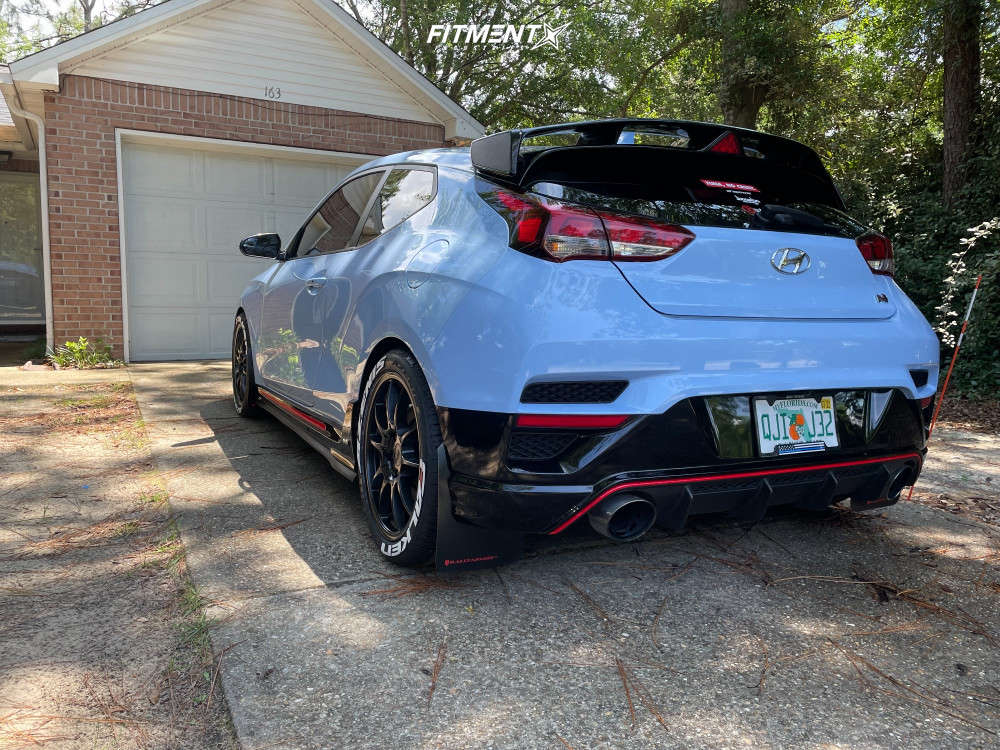 2019 Hyundai Veloster N Base with 18x8.5 Motegi Mr152 and Falken 245x40 ...