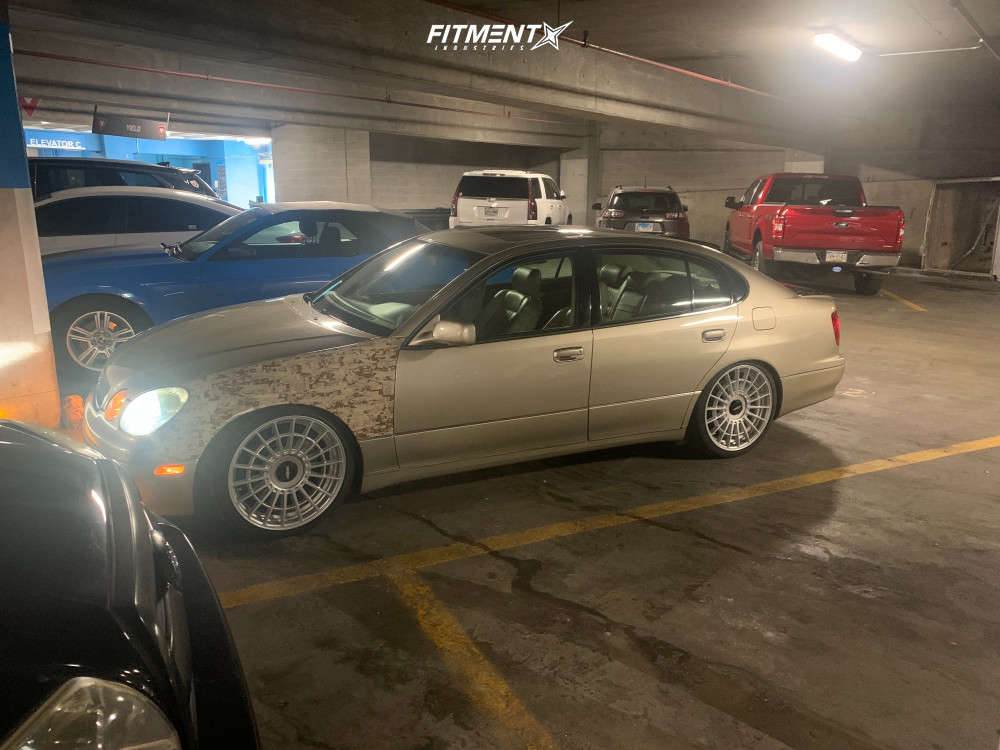 2001 Lexus GS300 Base with 20x8.5 Rotiform Las-r and Toyo Tires 245x35 ...