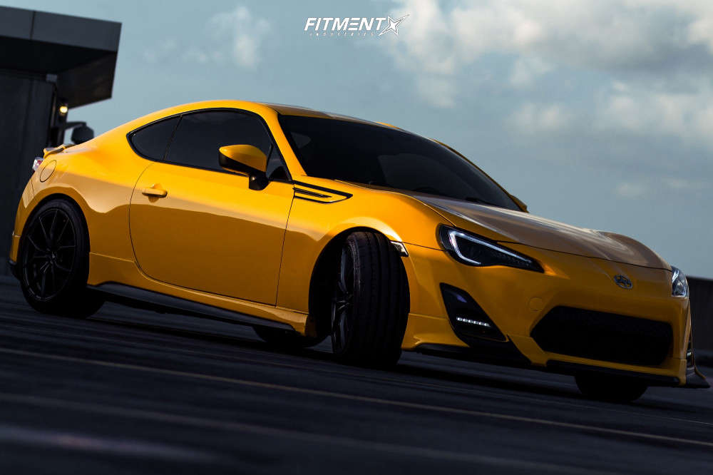 2015 Scion FR-S Base with 18x9.5 Vorsteiner V-ff108 and Yokohama 255x35 ...
