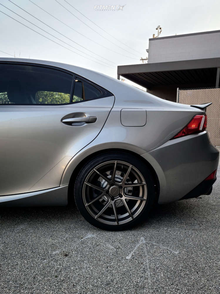 2014 Lexus IS350 Base with 18x8.5 AVID1 SL02 and Toyo Tires 225x40 on ...