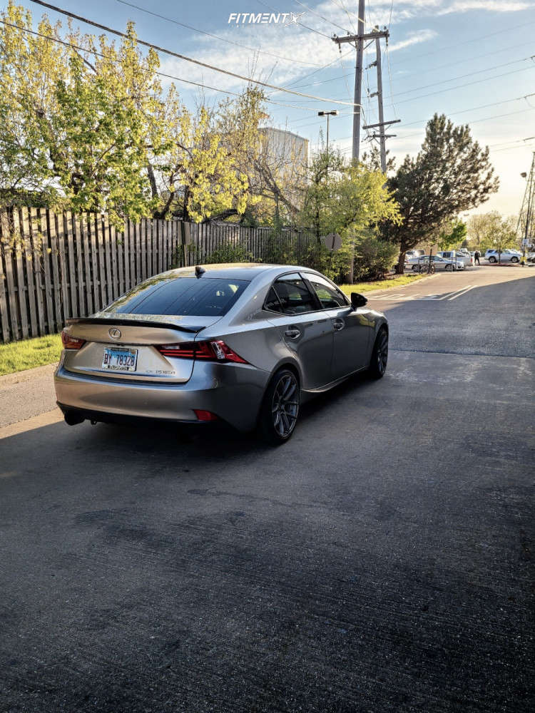 2014 Lexus IS350 Base with 18x8.5 AVID1 SL02 and Toyo Tires 225x40 on ...