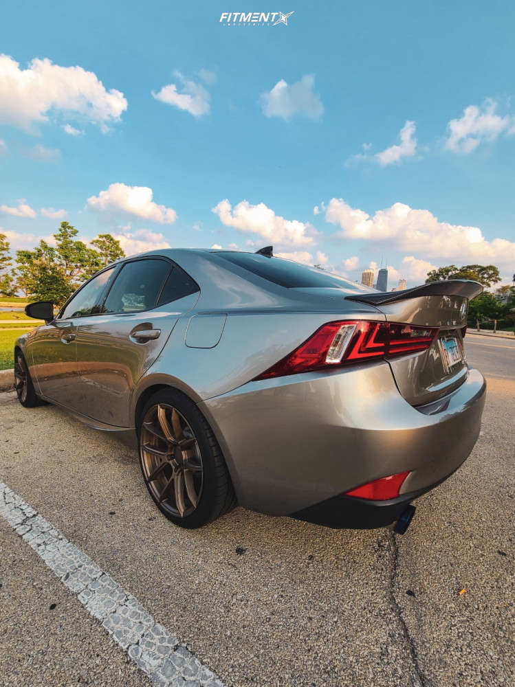 2014 Lexus IS350 Base with 18x8.5 AVID1 SL02 and Toyo Tires 225x40 on ...