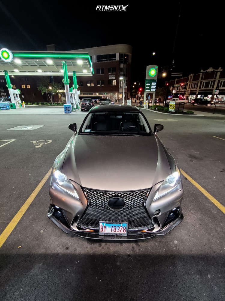 2014 Lexus IS350 Base with 18x8.5 AVID1 SL02 and Toyo Tires 225x40 on ...