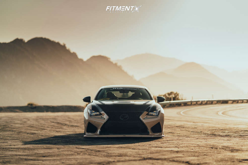 2015 Lexus RC F Base with 20x9 Blaque Diamond Bd-f18 and Michelin ...