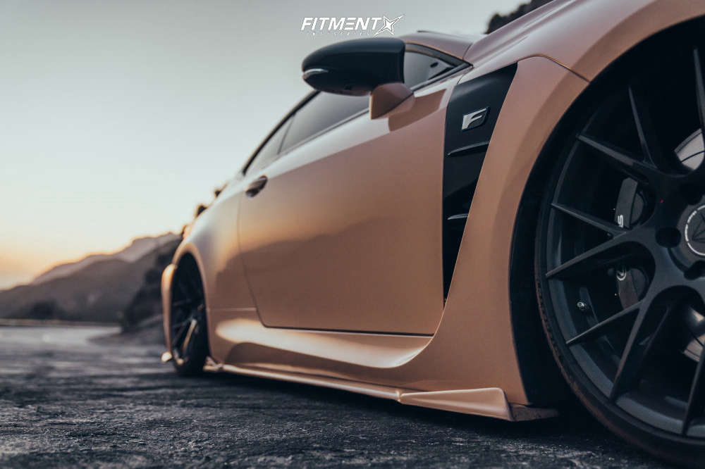 2015 Lexus RC F Base with 20x9 Blaque Diamond Bd-f18 and Michelin ...