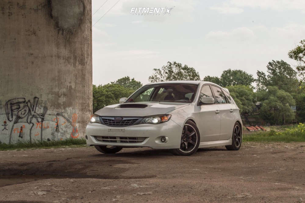 2009 Subaru Impreza 2.5i with 17x8 RTX Scorpion and Cooper 225x45 on ...