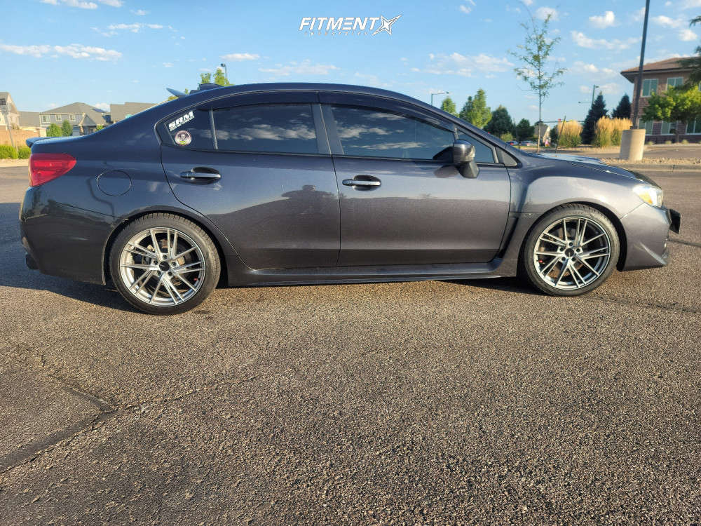 2016 Subaru WRX Premium with 18x8.5 Enkei Td5 and Falken 245x40 on ...