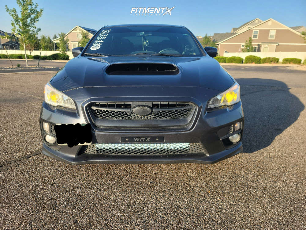 2016 Subaru WRX Premium with 18x8.5 Enkei Td5 and Falken 245x40 on ...