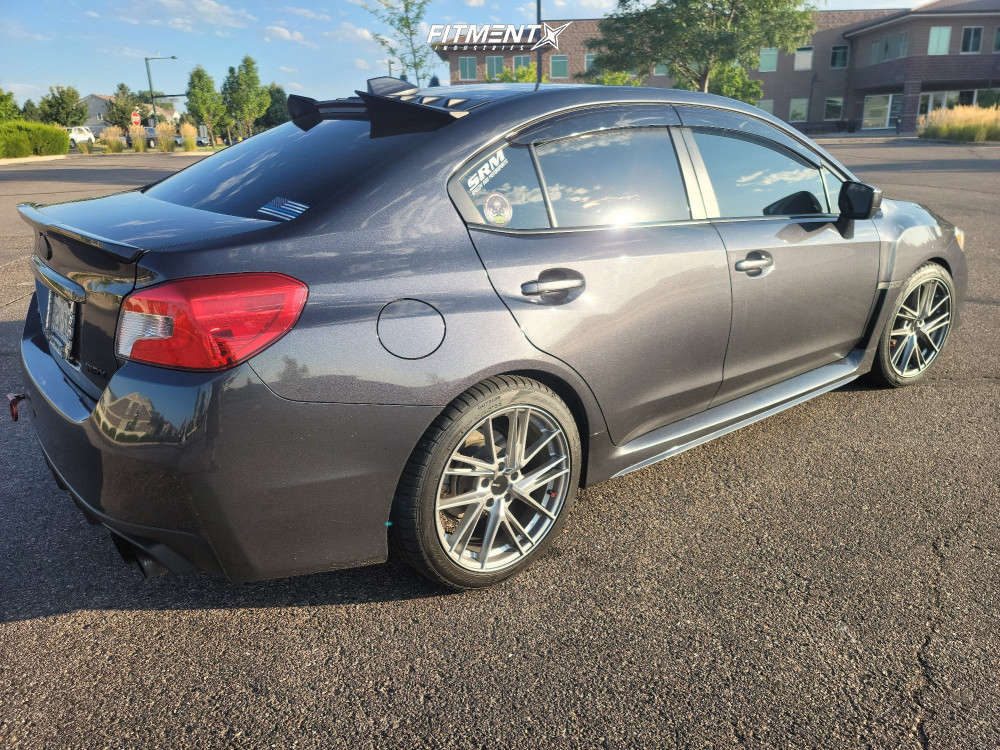 2016 Subaru WRX Premium with 18x8.5 Enkei Td5 and Falken 245x40 on ...