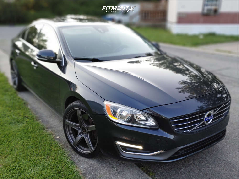 2014 Volvo S60 T5 with 18x8.5 Option Lab R555 and Toyo Tires 235x40 on ...