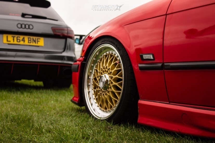 1996 BMW 318i Base with 17x7.5 Lenso Bsx and Joyroad 205x40 on Coilovers | 1841126 | Fitment ...