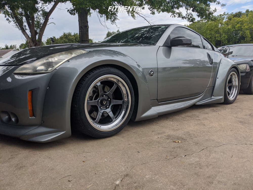 2006 Nissan 350Z Touring with 18x9.5 Cosmis Racing Xt-006r and Toyo ...