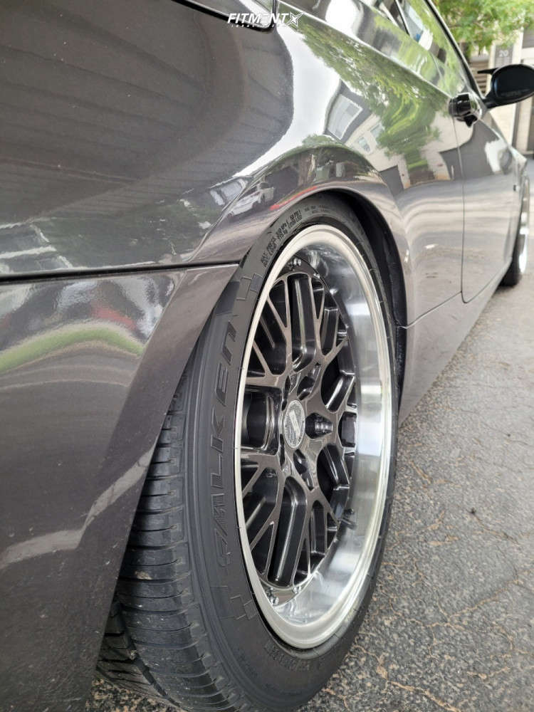 2008 BMW 328i Base with 18x9.5 ESR Cs11 and Falken 245x40 on Coilovers ...