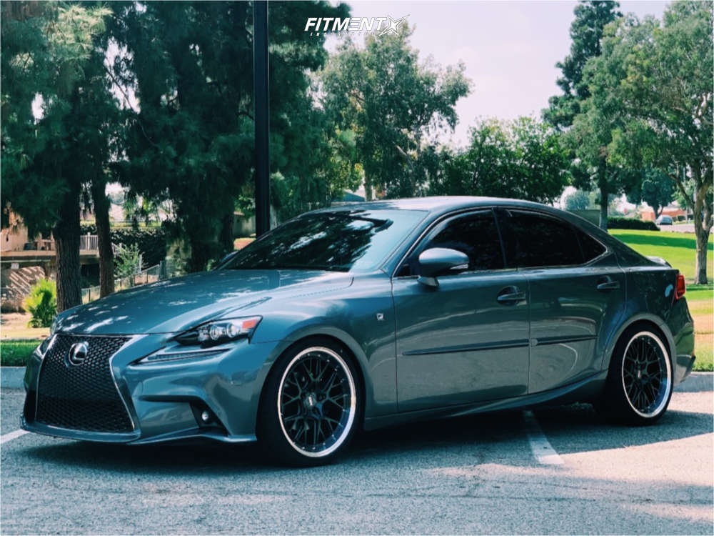 2014 Lexus IS250 F Sport with 19x8.5 ESR Cs11 and Ironman 235x35 on ...