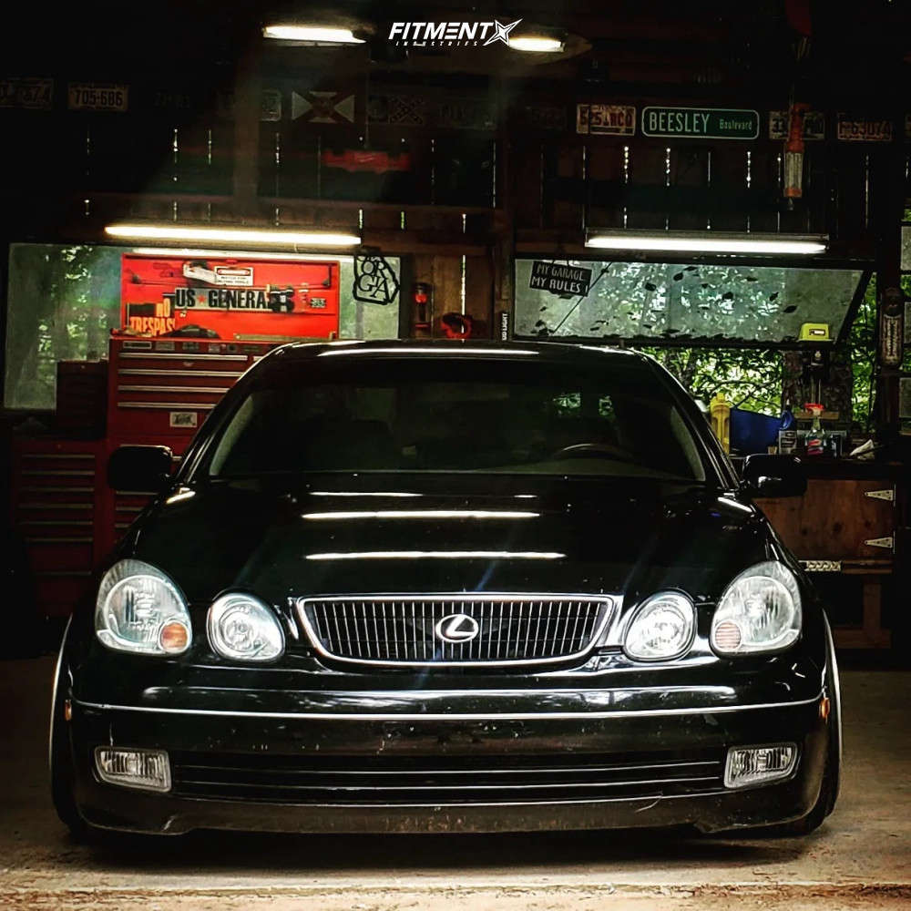 2001 Lexus GS300 Base with 18x11 Weds Bazreia and Ohtsu 235x45 on ...