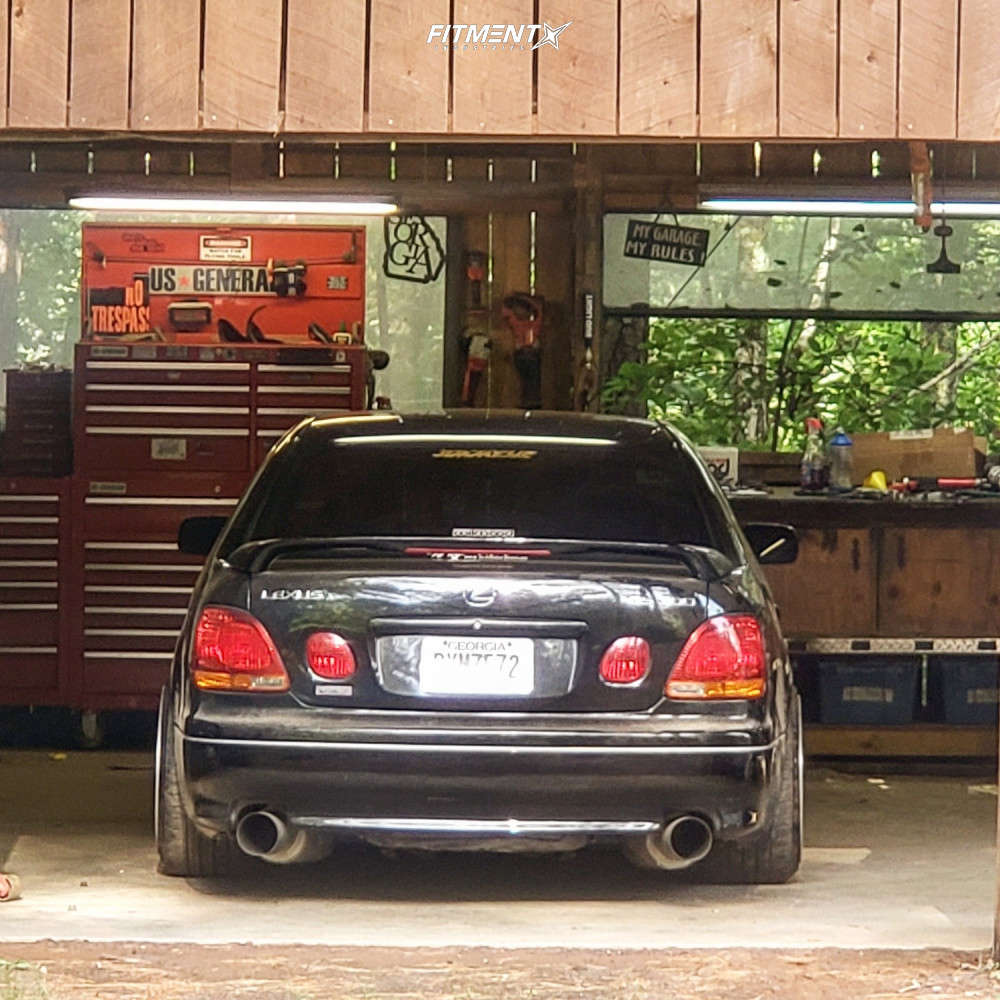 2001 Lexus GS300 Base with 18x11 Weds Bazreia and Ohtsu 235x45 on ...