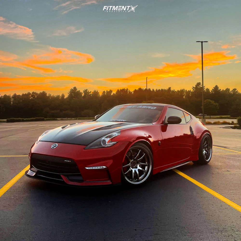 2016 Nissan 370Z Nismo with 19x9.5 Aodhan Ds02 and Toyo Tires 245x35 on ...