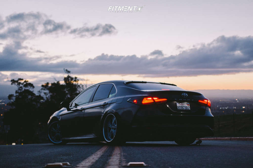 2018 Toyota Camry LE with 19x9.5 Weds Cerberus Ii and Nitto 215x35 on ...
