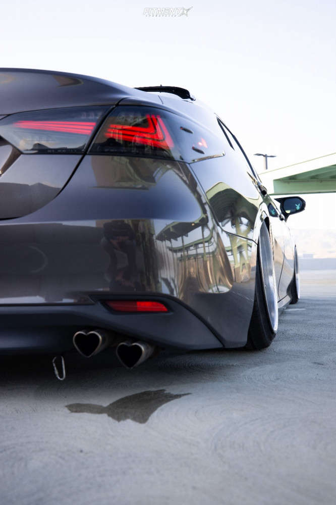 2018 Toyota Camry LE with 19x9.5 Weds Cerberus Ii and Nitto 215x35 on ...