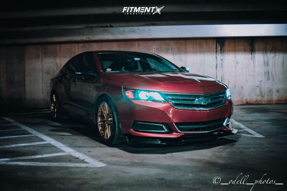 2016 Chevrolet Impala LT with 19x9.5 Niche Gamma and Toyo Tires 275x40 ...