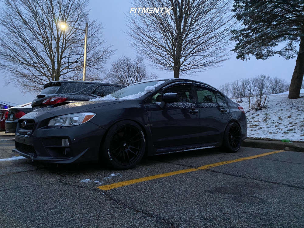 2015 Subaru WRX Premium with 18x9.5 MST Mt33 and Michelin 245x40 on ...