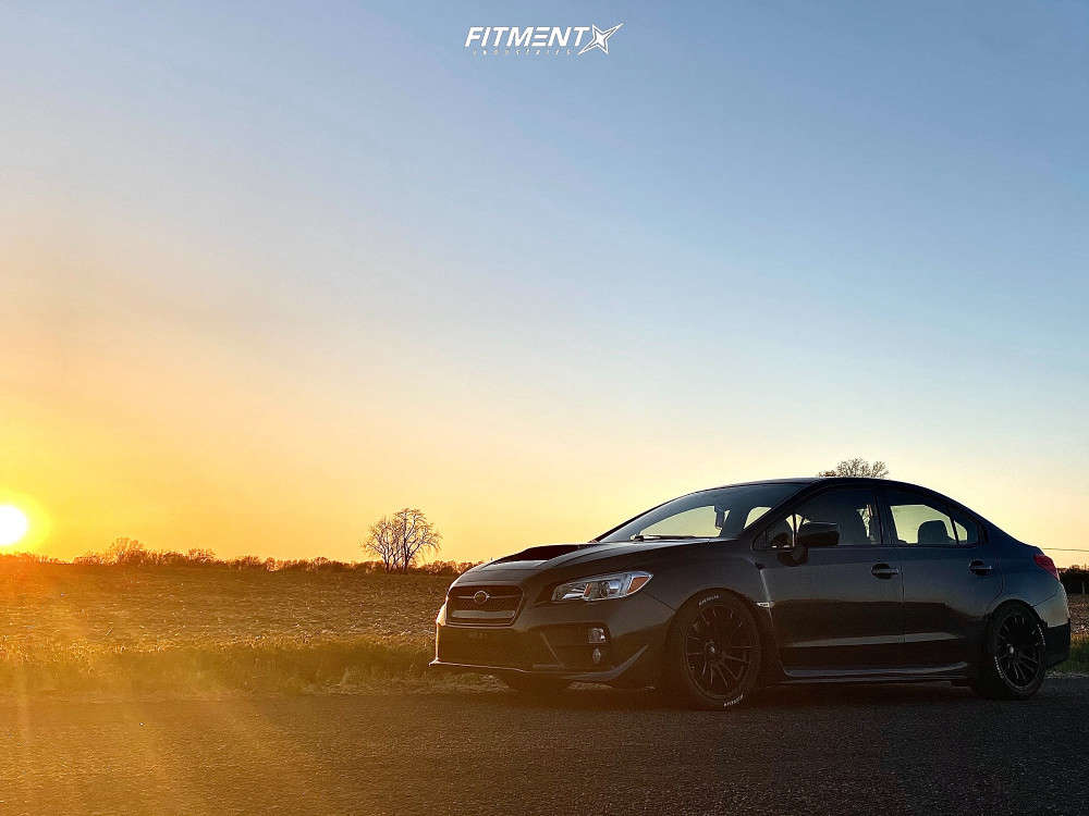 2015 Subaru WRX Premium with 18x9.5 MST Mt33 and Michelin 245x40 on ...