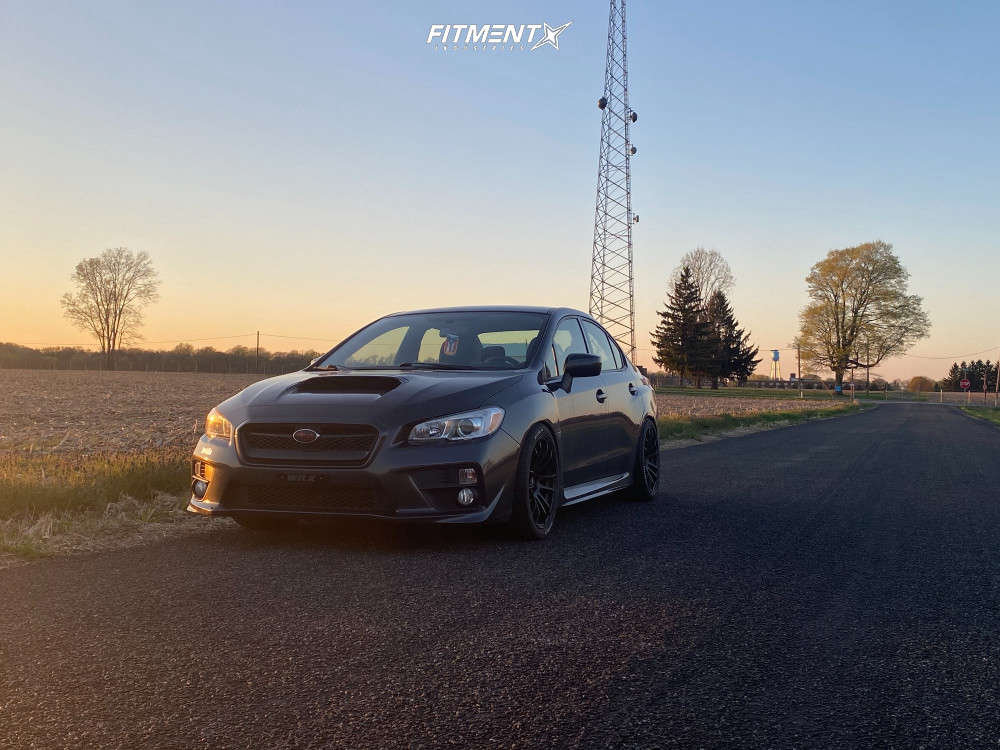 2015 Subaru WRX Premium with 18x9.5 MST Mt33 and Michelin 245x40 on ...