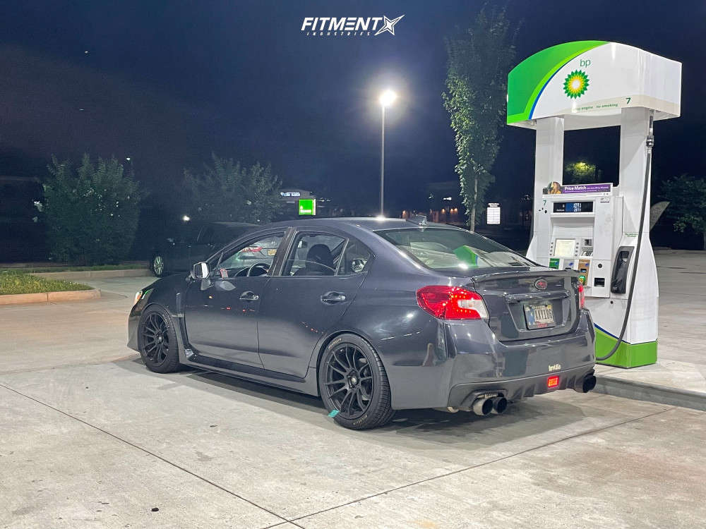 2015 Subaru WRX Premium with 18x9.5 MST Mt33 and Michelin 245x40 on ...