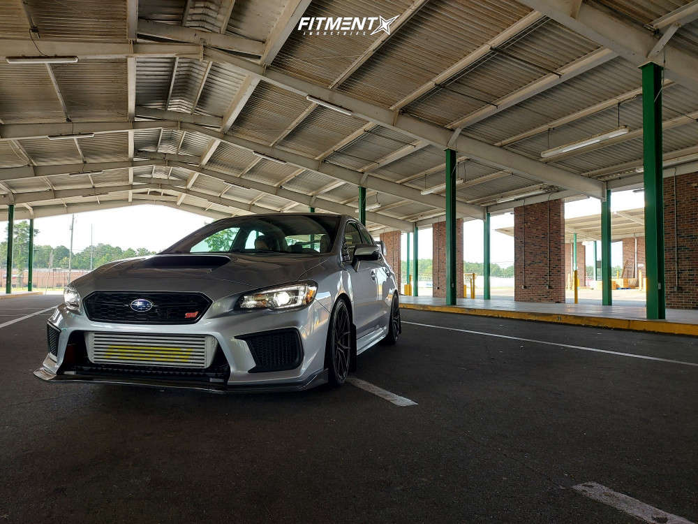 2018 Subaru WRX STI Sport with 18x8.5 XXR 559 and Firestone 245x35 on ...