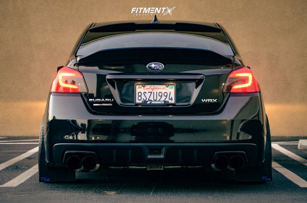 2019 Subaru WRX Base with 18x9.5 Cosmis Racing Xt-206r and Lexani ...