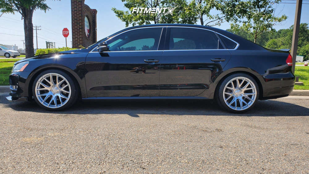 2015 Volkswagen Passat Limited Edition with 19x9.5 3SDM 0.01 and Toyo ...