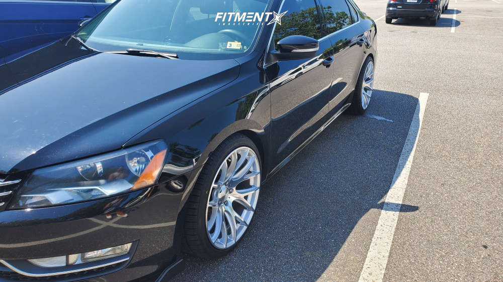 2015 Volkswagen Passat Limited Edition with 19x9.5 3SDM 0.01 and Toyo ...
