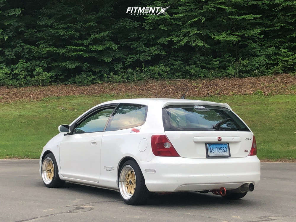 2002 Honda Civic Si with 15x8 Circuit Performance Cp24 and Toyo Tires ...