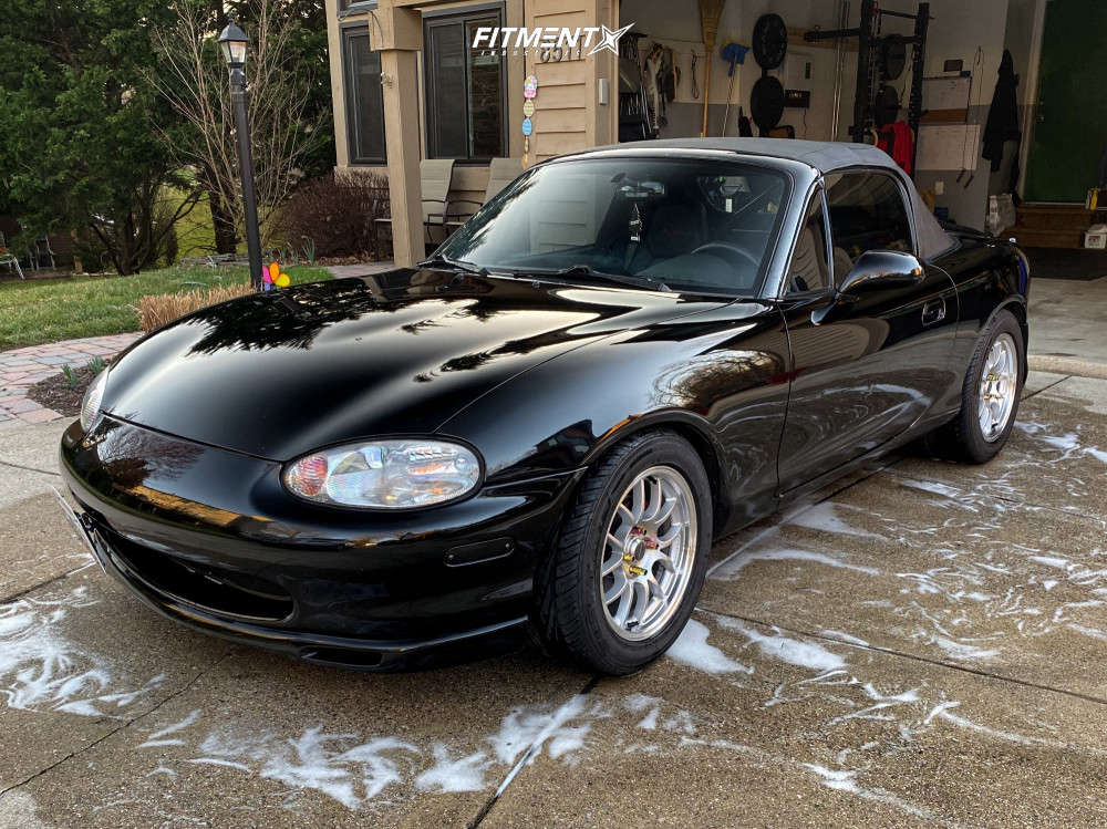 1999 Mazda MX-5 Miata Base with 15x8 949 Racing 6UL and Kumho 225x50 on Coilovers | 1845010 ...