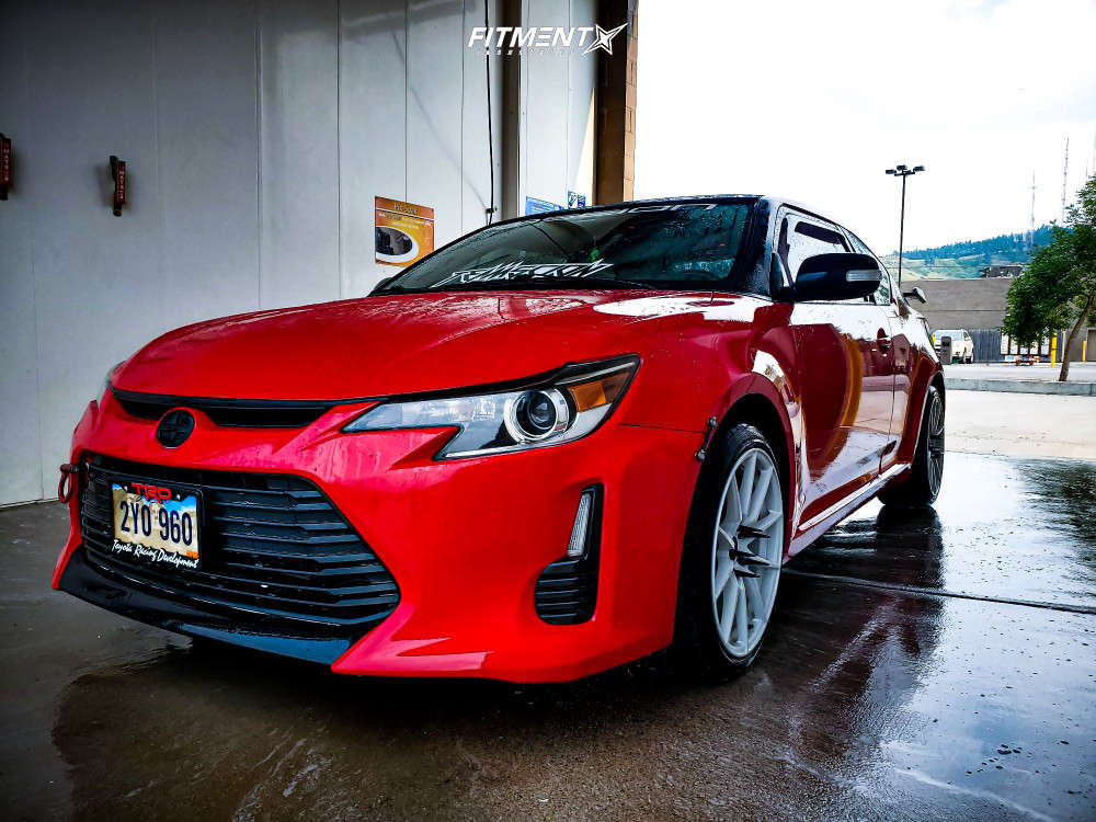 2015 Scion TC Base with 18x9.5 Rosenstein Delta and Vercelli 235x40 on ...