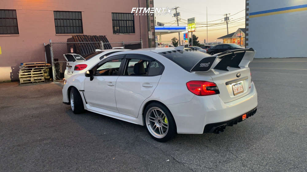 2021 Subaru WRX STI Limited with 18x9 Enkei Rpf1 and Nitto 245x45 on ...