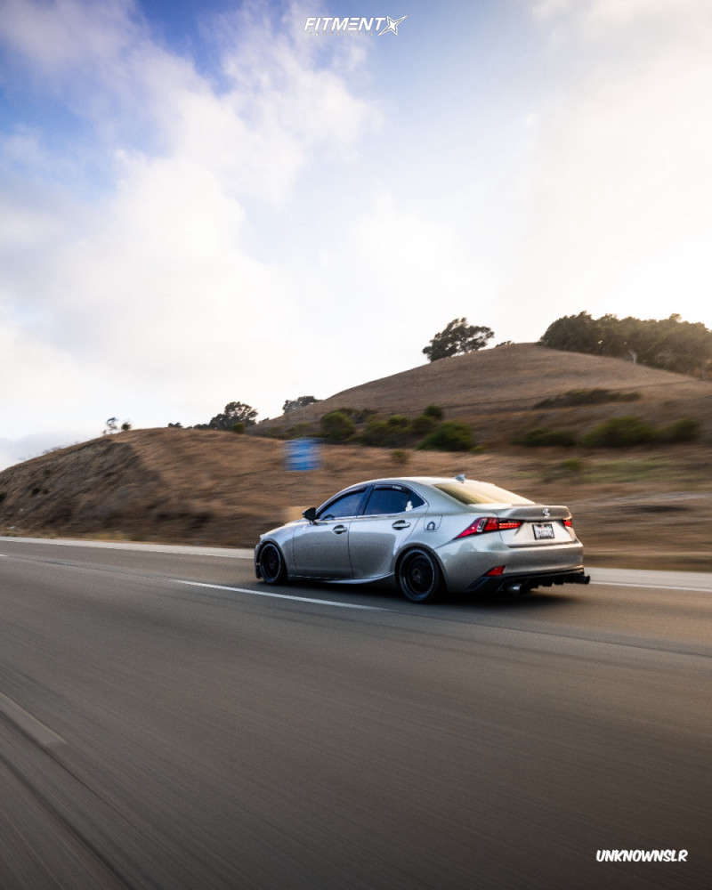 2015 Lexus IS250 Base with 18x9.5 ESR Sr01 and Accelera 225x35 on ...