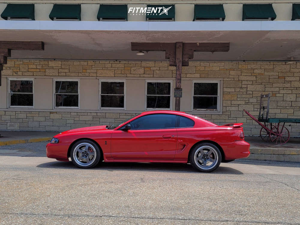 1997 Ford Mustang SVT Cobra with 18x9 Cosmis Racing Xt-005r and Federal ...