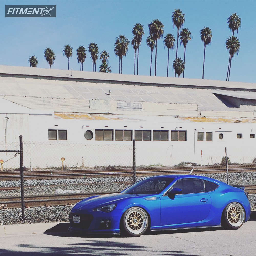 2014 Subaru BRZ Limited with 18x8 Work VS X9 and Nexen 225x35 on ...