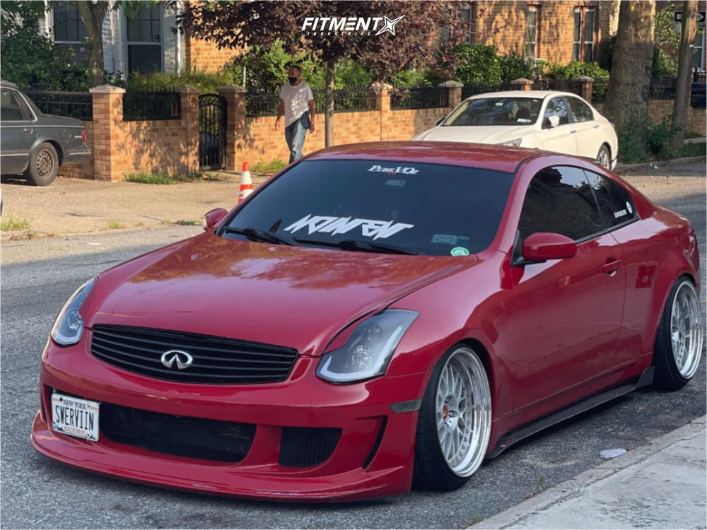2004 INFINITI G35 Base with 19x10 Work Vsxx and Lexani 225x35 on ...
