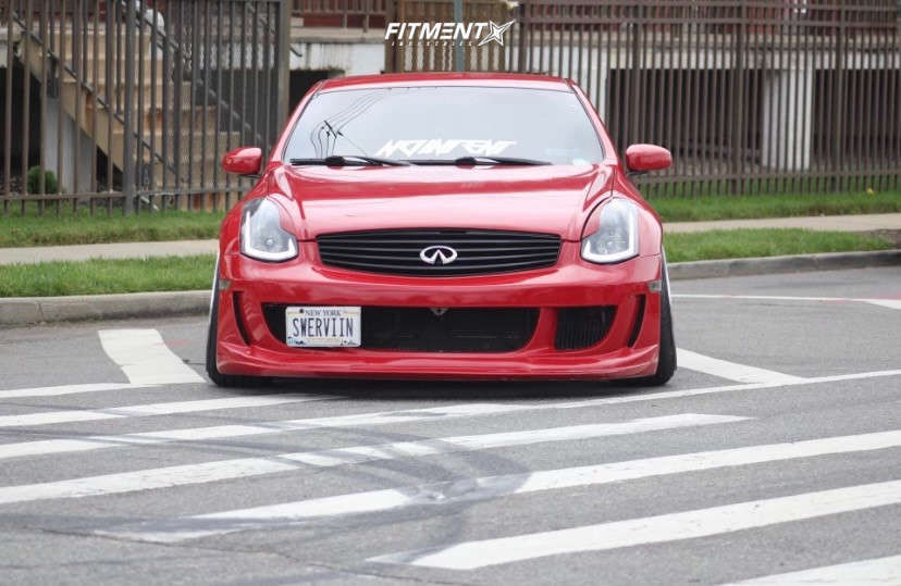 2004 INFINITI G35 Base with 19x10 Work Vsxx and Lexani 225x35 on ...