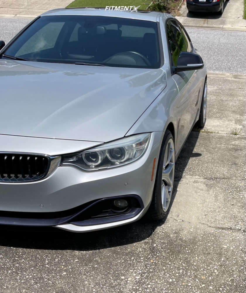 2015 BMW 428i Base with 19x9.5 ESR Rf2 and Michelin 255x35 on Stock ...
