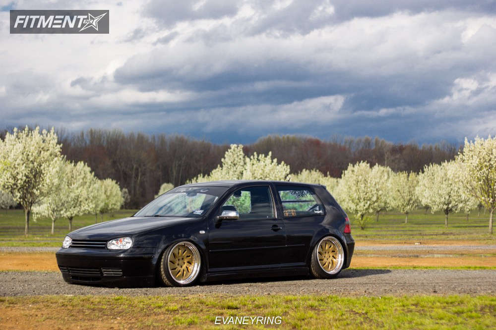 2003 Volkswagen Golf GTI 1.8T with 18x9.5 Infinitewerks BR and Achilles ...