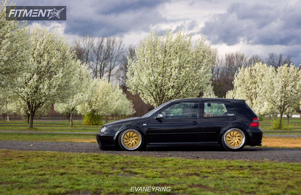 2003 Volkswagen Golf GTI 1.8T with 18x9.5 Infinitewerks BR and Achilles ...