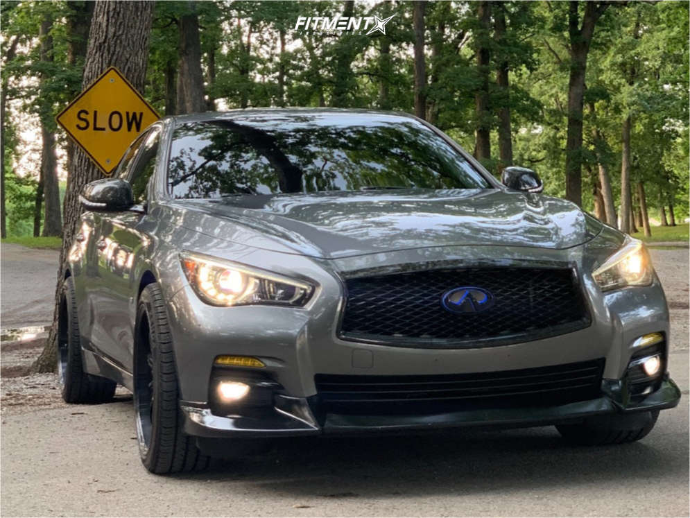 2015 INFINITI Q50 Premium with 19x9.5 Aodhan Ds07 and Kenda 245x40 on ...