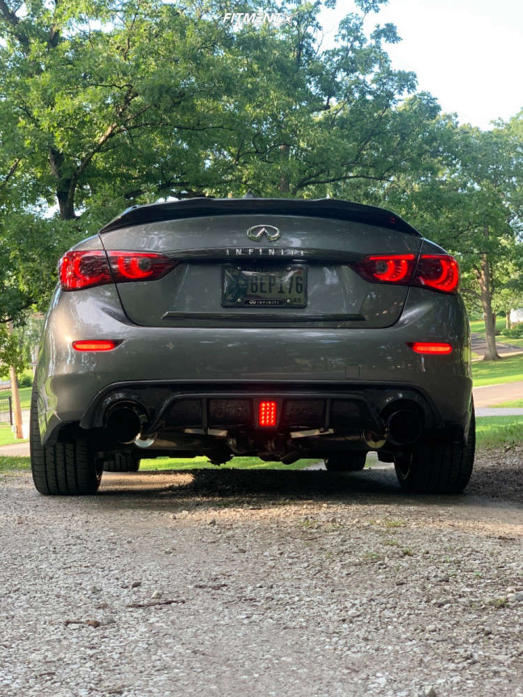 2015 INFINITI Q50 Premium with 19x9.5 Aodhan Ds07 and Kenda 245x40 on ...