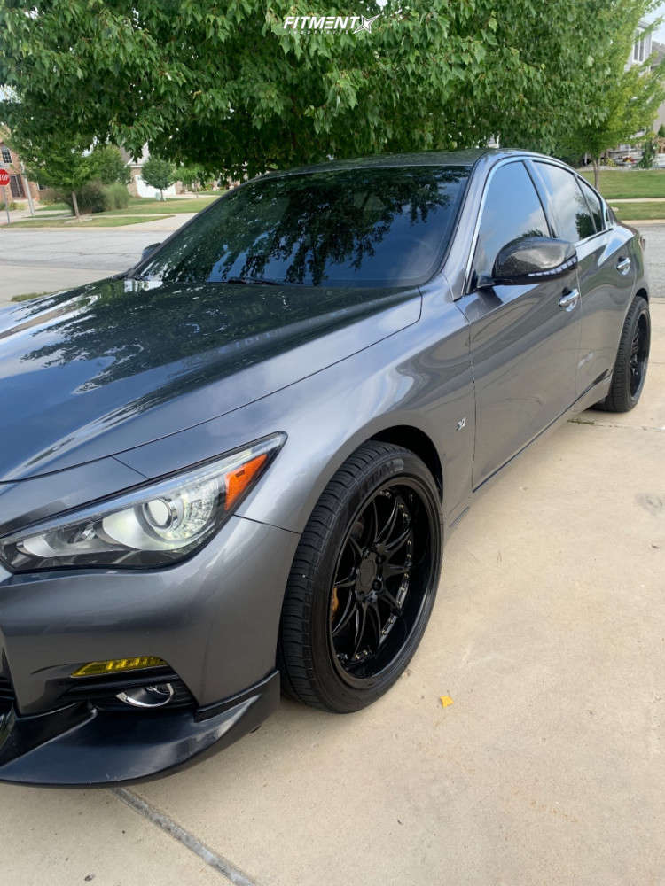 2015 INFINITI Q50 Premium with 19x9.5 Aodhan Ds07 and Kenda 245x40 on ...